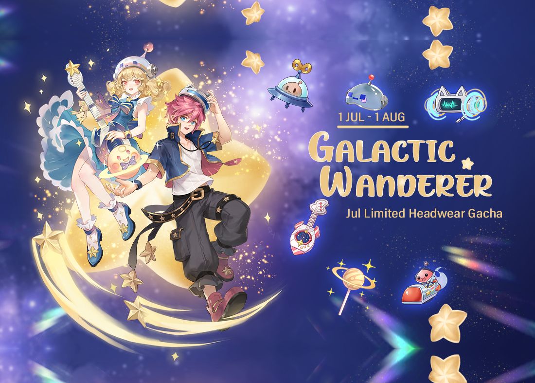 Galactic Wanderer Jul Limited Headwear Gacha