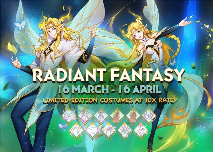 Radiant Fantasy Costume Gacha